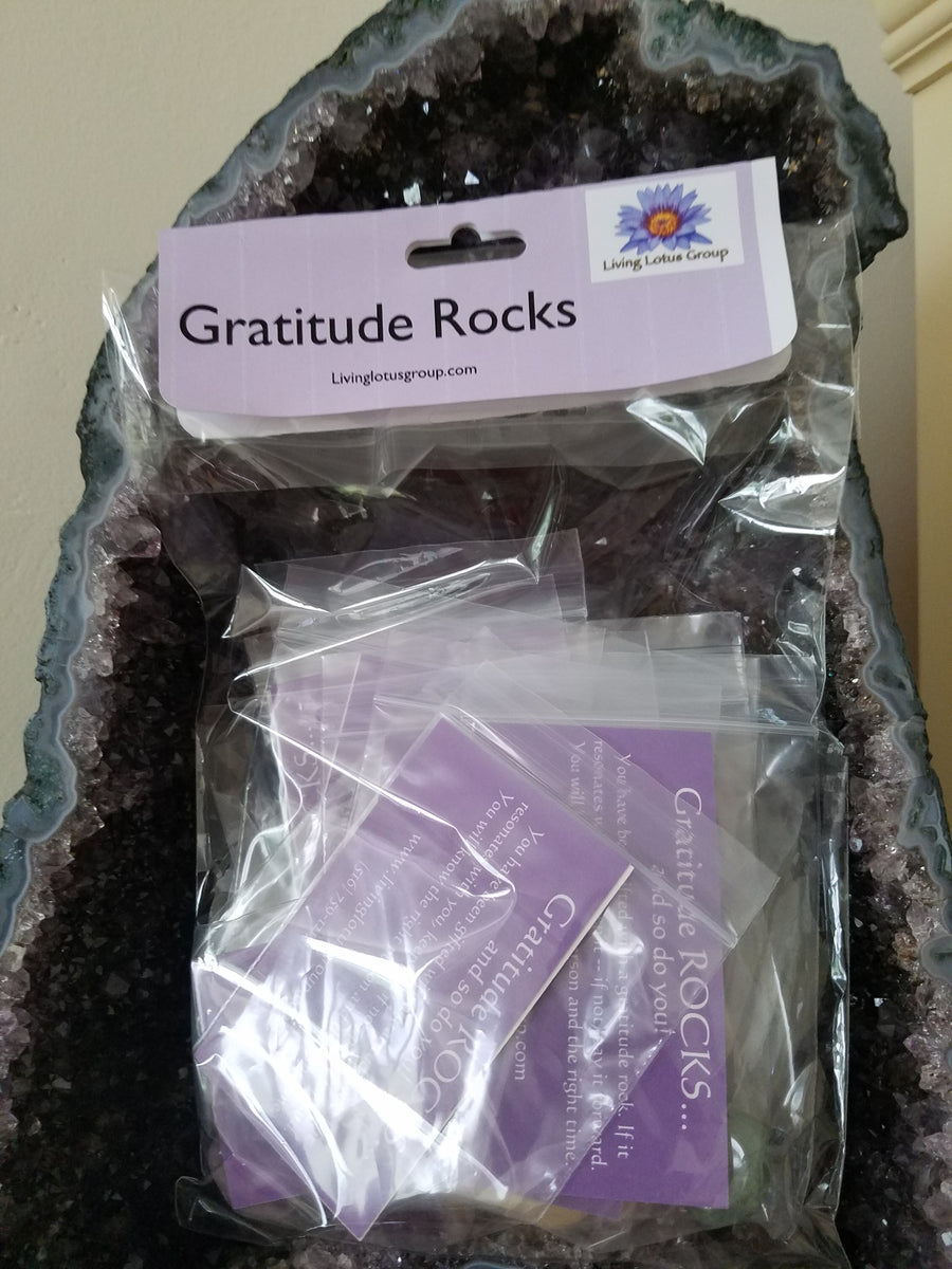 Gratitude Rocks 12 Pack – Living Lotus Group