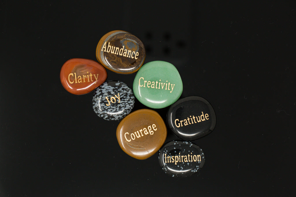 Words of Wisdom – Polished Stones – Buy 5 Get 1 FREE – Living Lotus Group