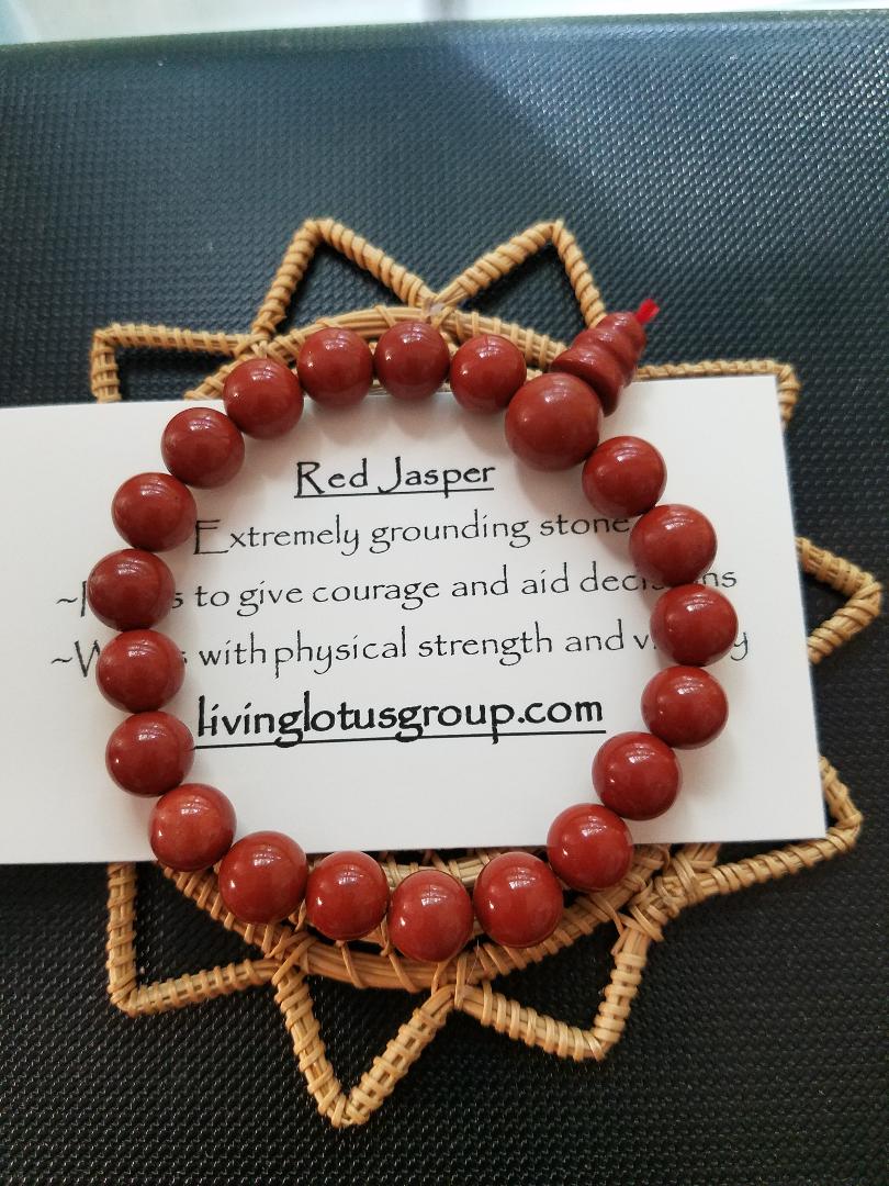 Red Jasper Power Bracelet – Living Lotus Group